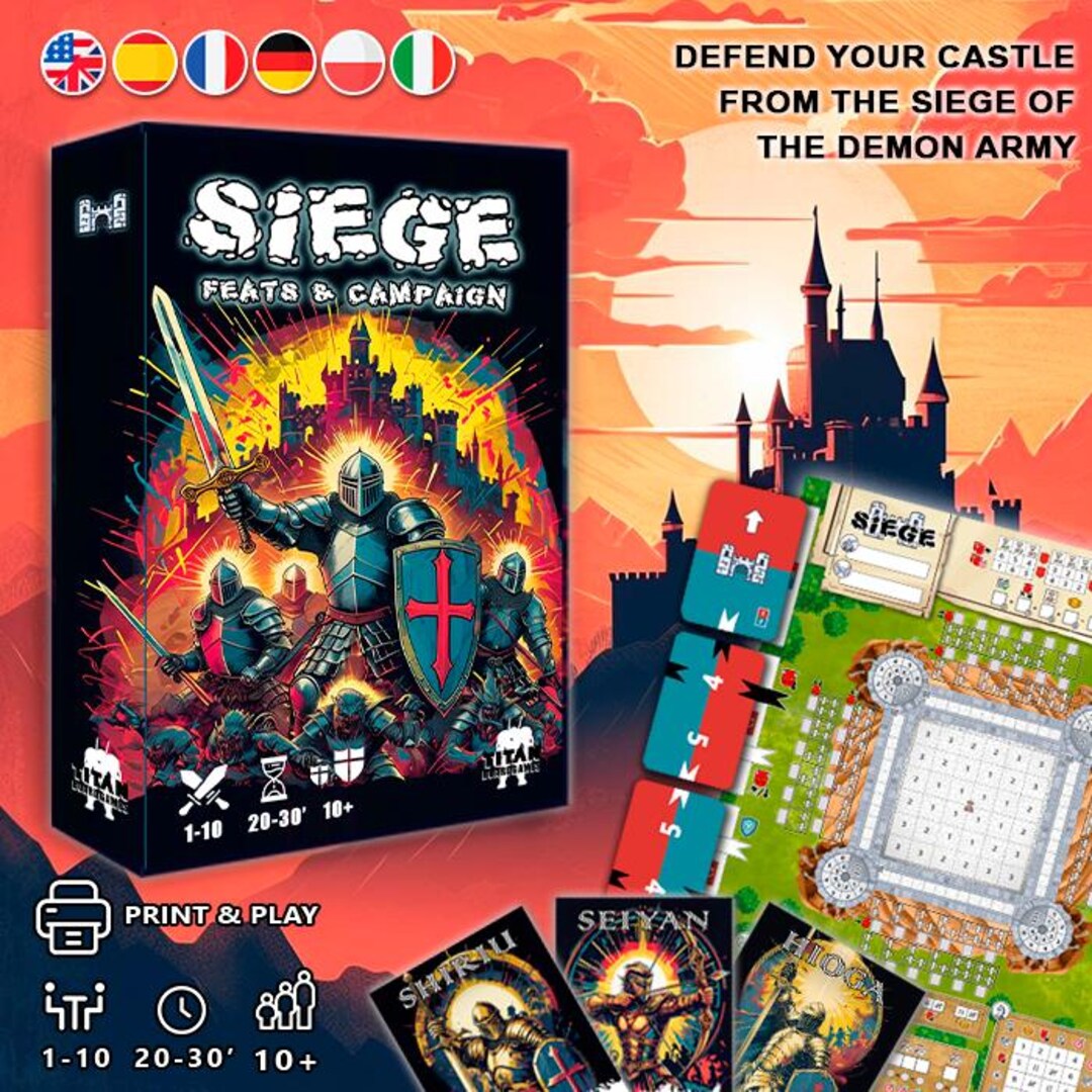 SIEGE Feats & Campaign Expansion - Defend Your Castle From the ...