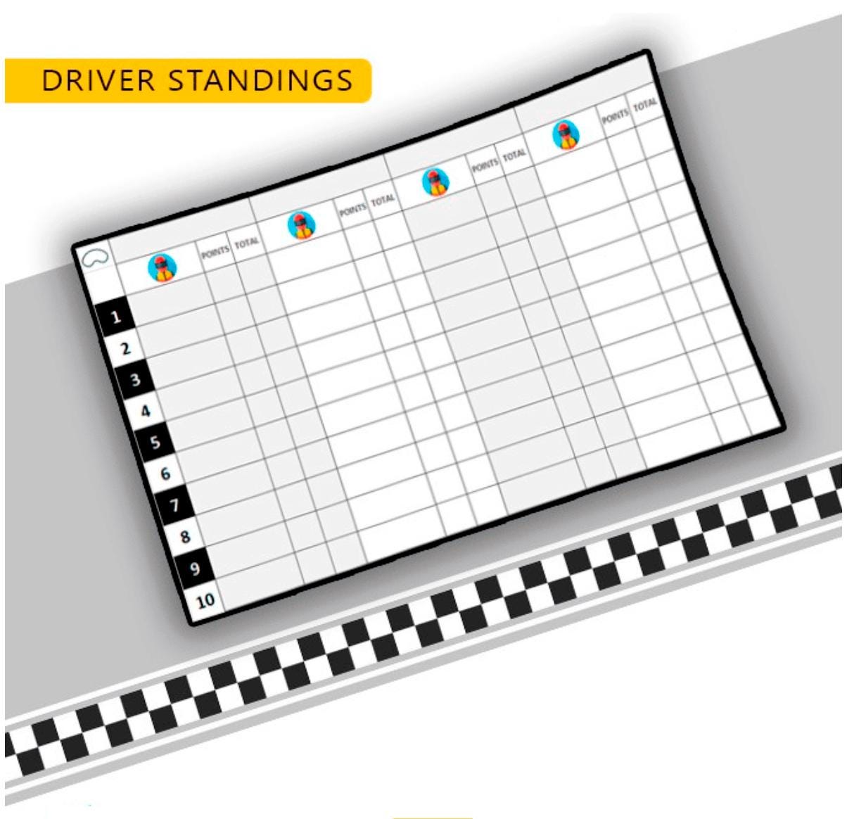 F1 Roll & Race: Weather Expansion - Racing Game (PDF Download) Print ...