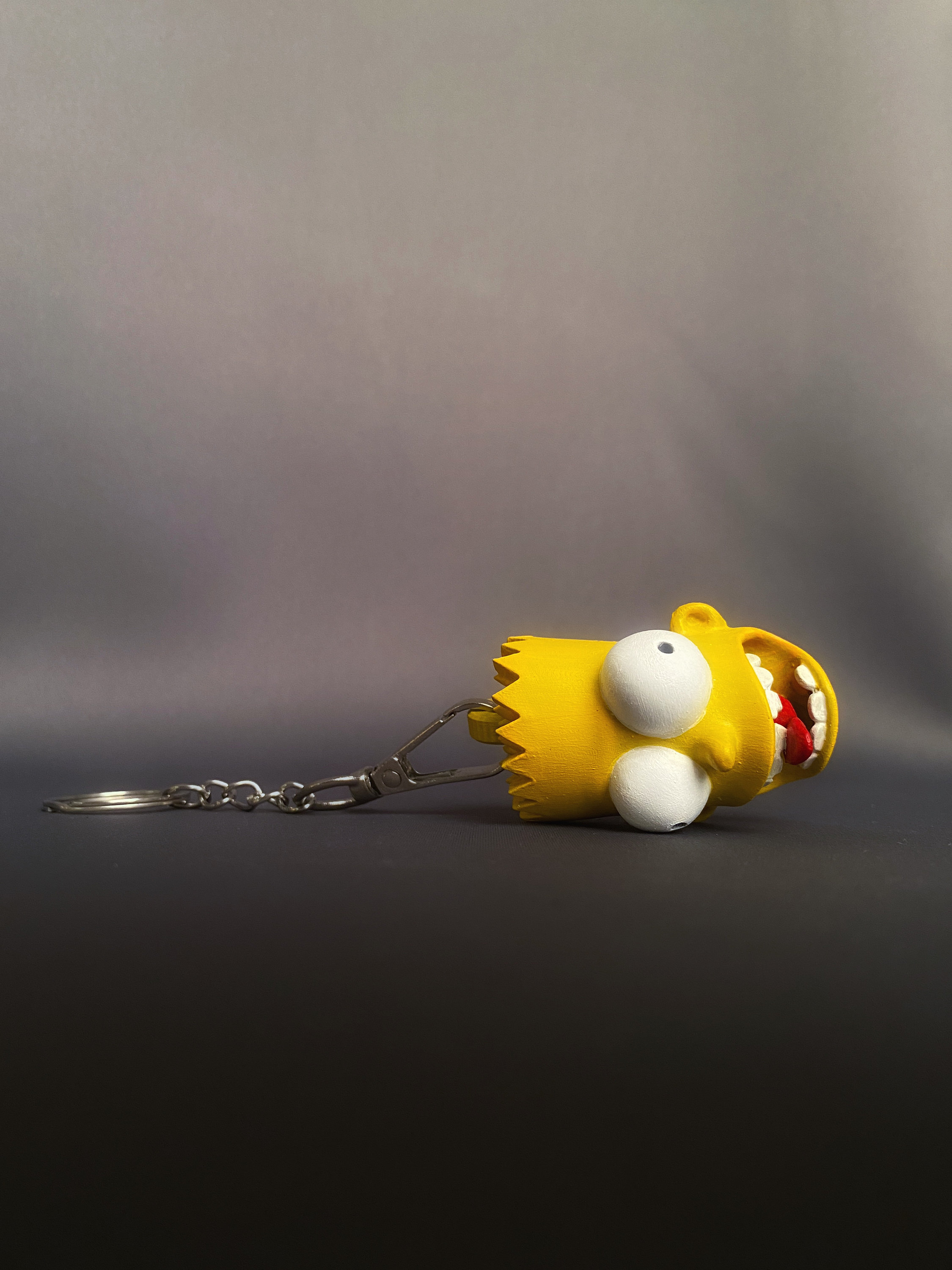 Bart Simpson Character Keychain - Etsy