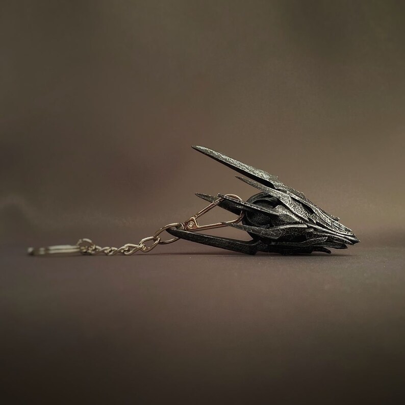 Dark Lord of Mordor: Sauron Keychain Lord of the Ring Keychain LOTR - Etsy