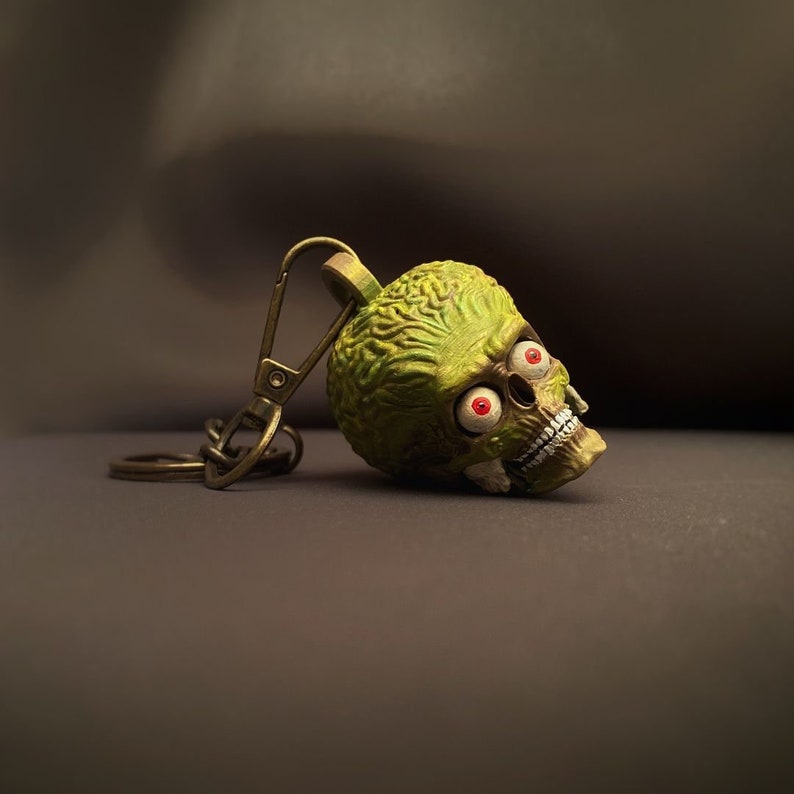 Martian Madness: Mars Attacks! Keychain - Etsy