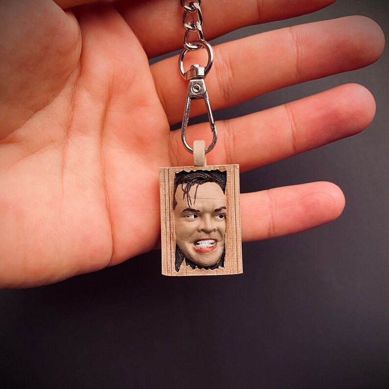 The Shining "here's Johnny" Moment - Jack Torrance Keychain - Stephen ...