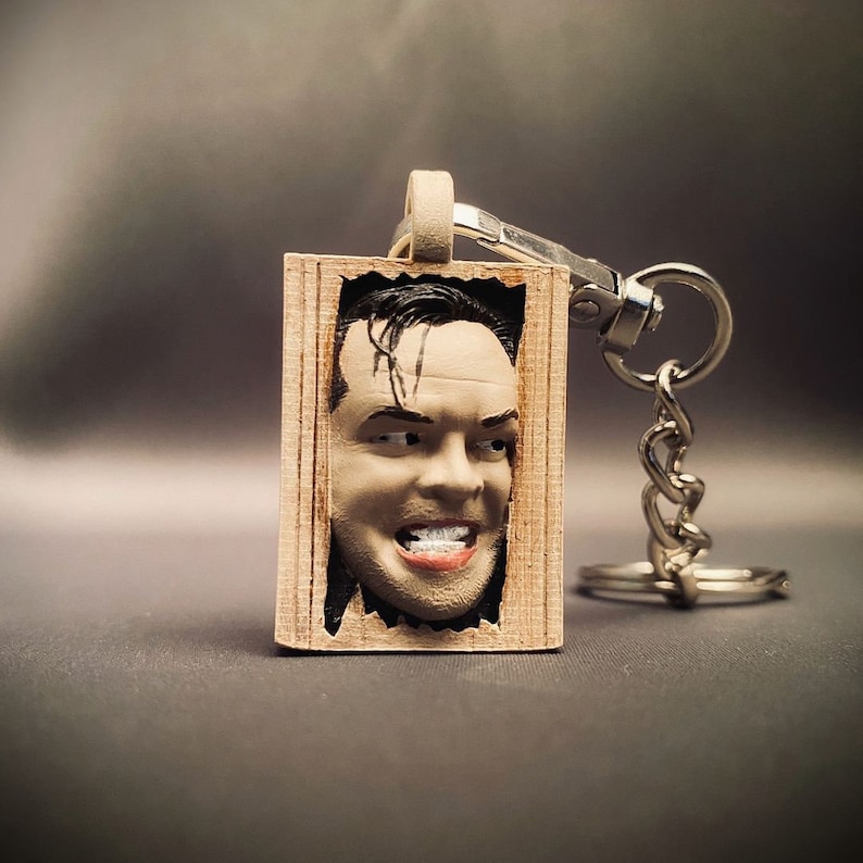 The Shining "here's Johnny" Moment - Jack Torrance Keychain - Stephen ...