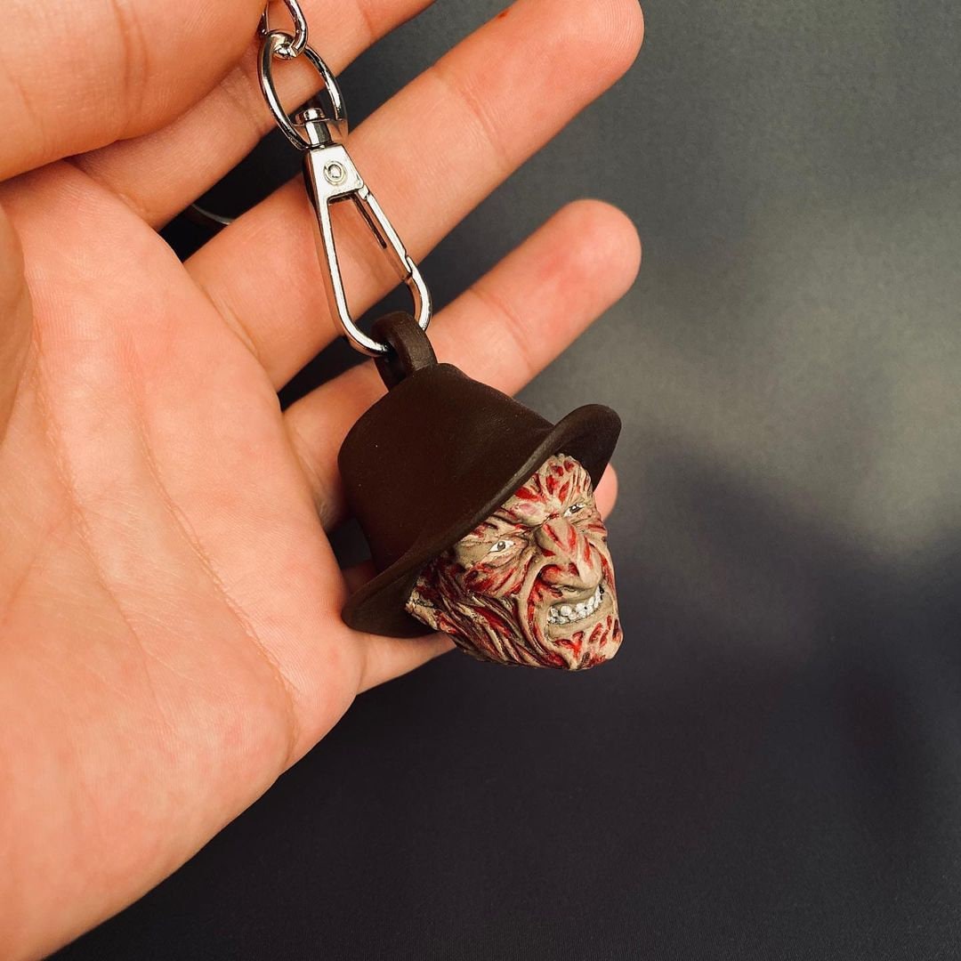 Freddy Krueger Keychain Nightmare on Elm Street - Etsy