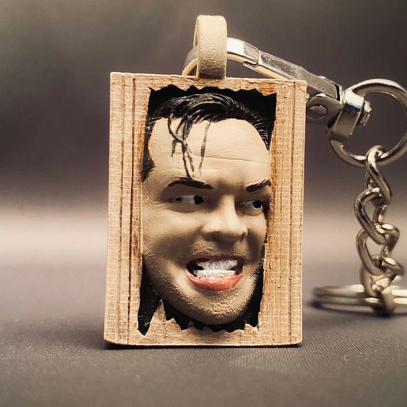 The Shining "here's Johnny" Moment - Jack Torrance Keychain - Stephen ...