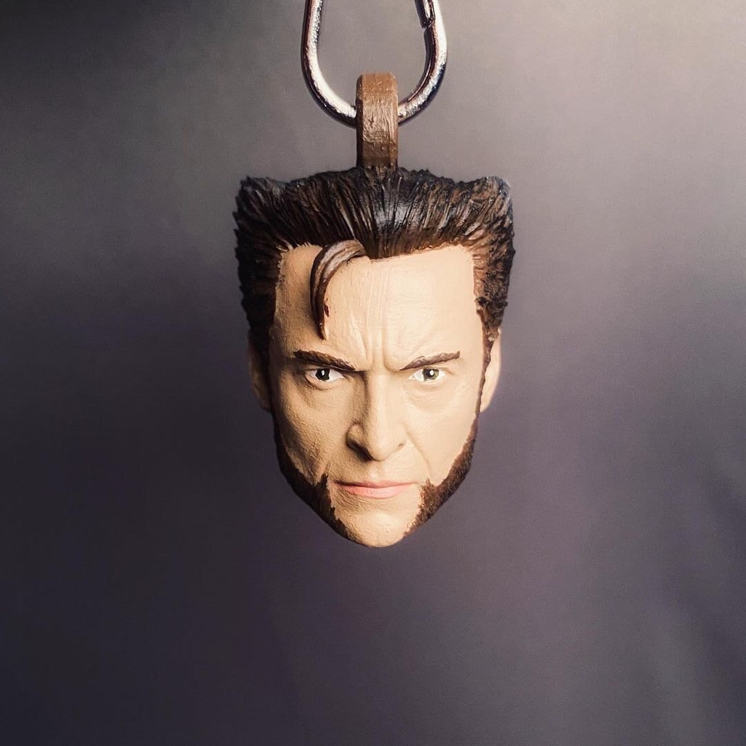 Clawed Hero Keychain - Wolverine S Grit - Logan Keyring - X-men Mutant ...
