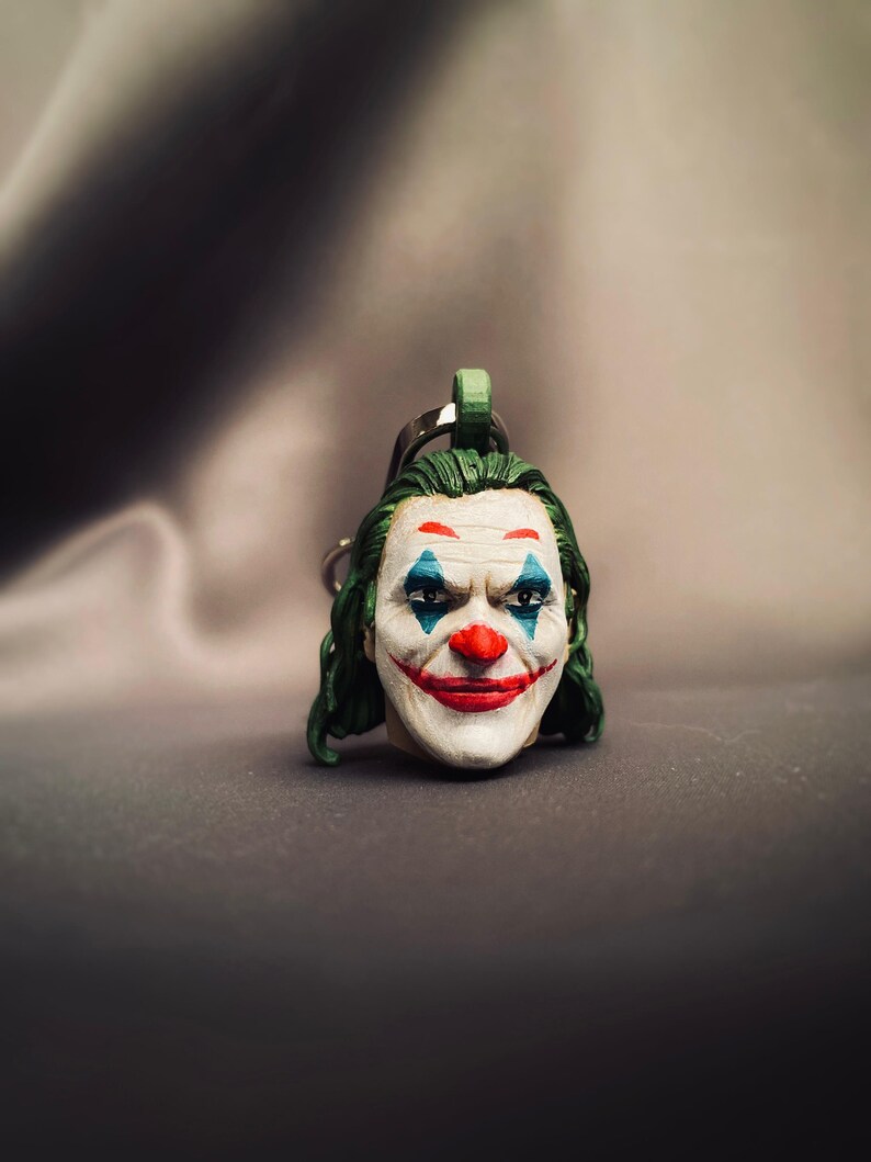 Joaquin Phoenix's Iconic Joker Keychain From Joker Keyring - Clown ...