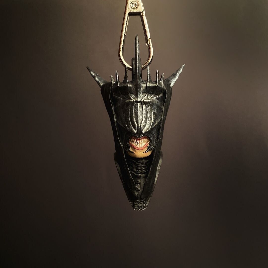 Mouth of Sauron Keychain the Lord of the Rings Keychain Lotr Keychain ...
