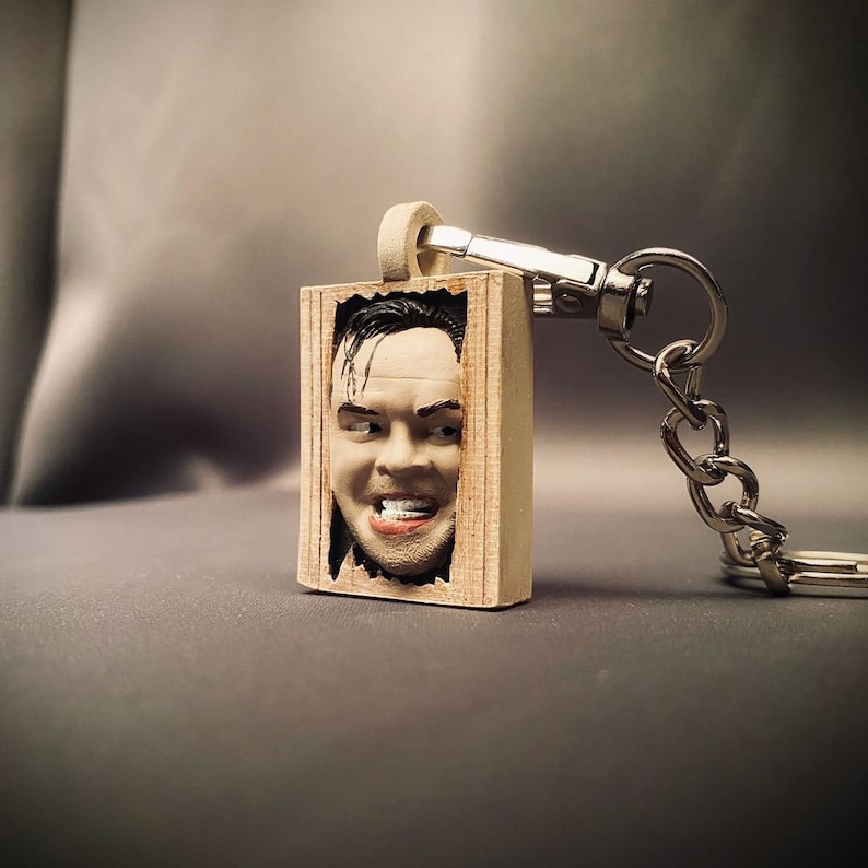 The Shining "here's Johnny" Moment - Jack Torrance Keychain - Stephen ...
