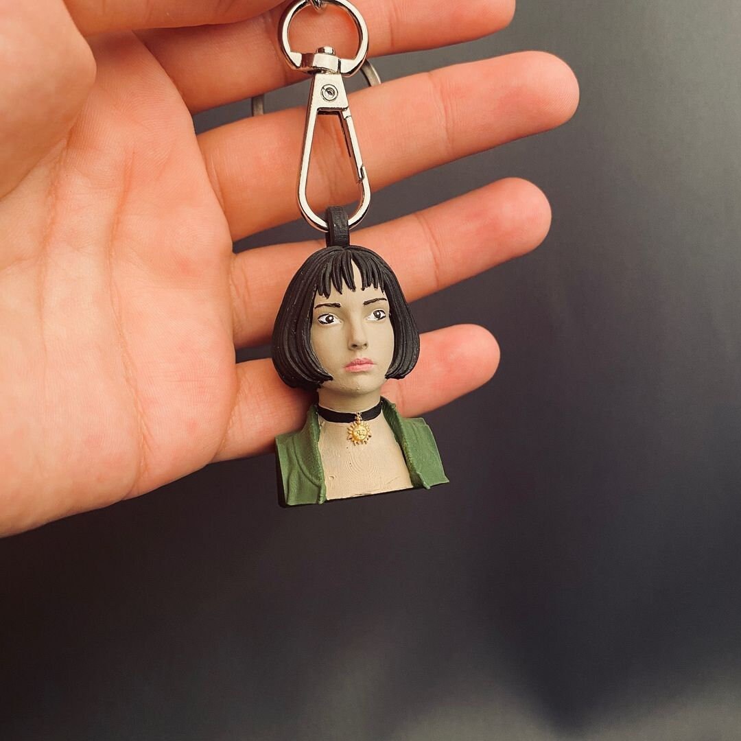 Mathilda Keychain Léon: the Professional Keychain Natalie Portman ...