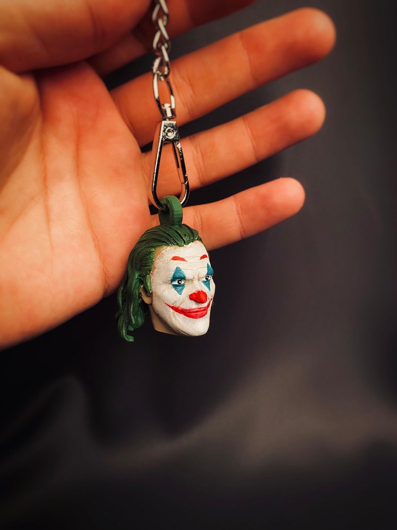 Joaquin Phoenix's Iconic Joker Keychain From Joker Keyring - Clown ...