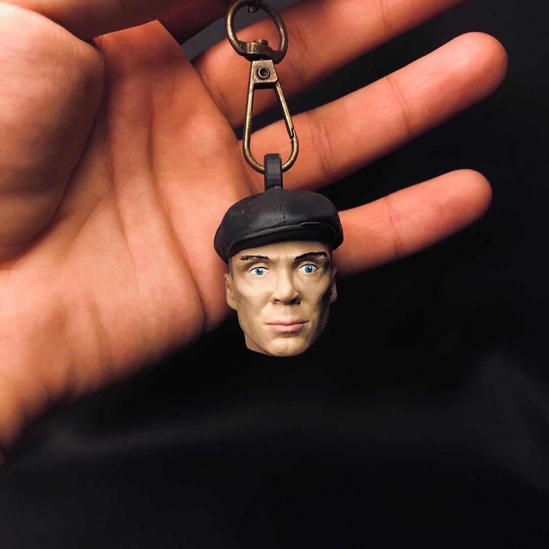 Thomas Shelby With a Hat Peaky Blinders Keychain - Shelby Brothers ...