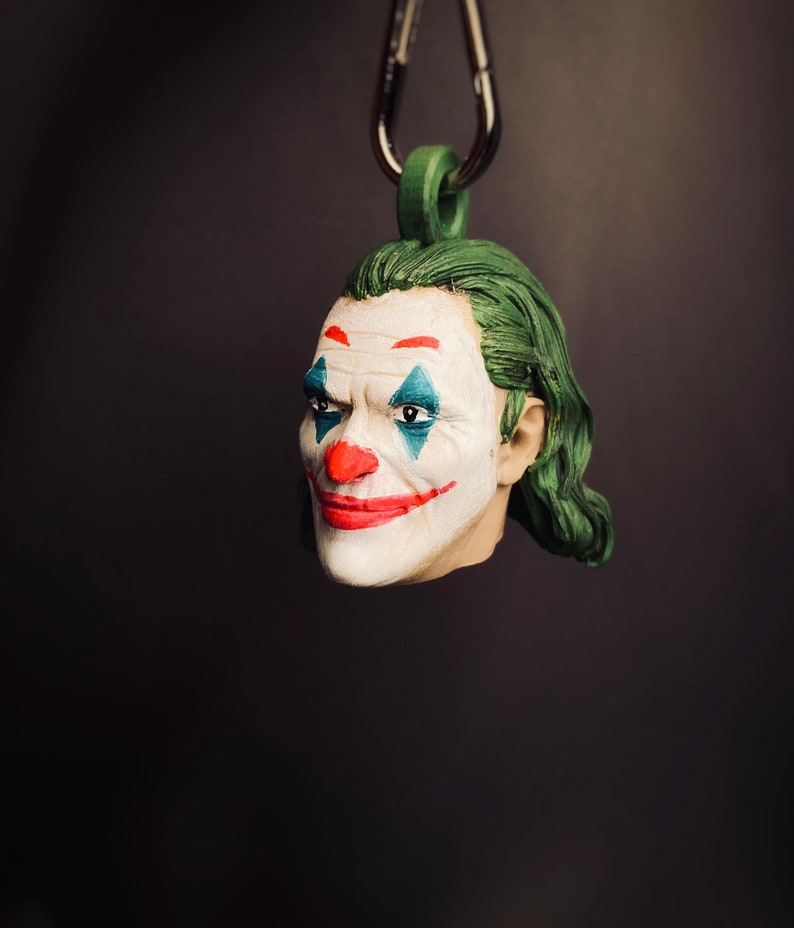 Joaquin Phoenix's Iconic Joker Keychain From Joker Keyring - Clown ...