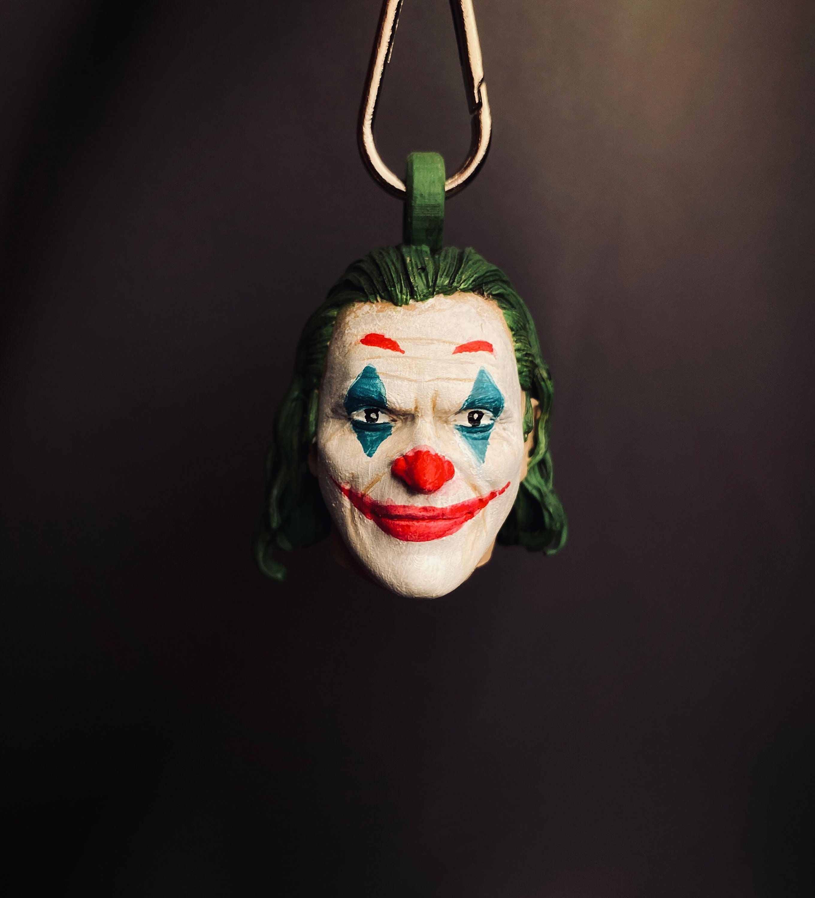 Joaquin Phoenix's Iconic Joker Keychain From Joker Keyring - Clown ...