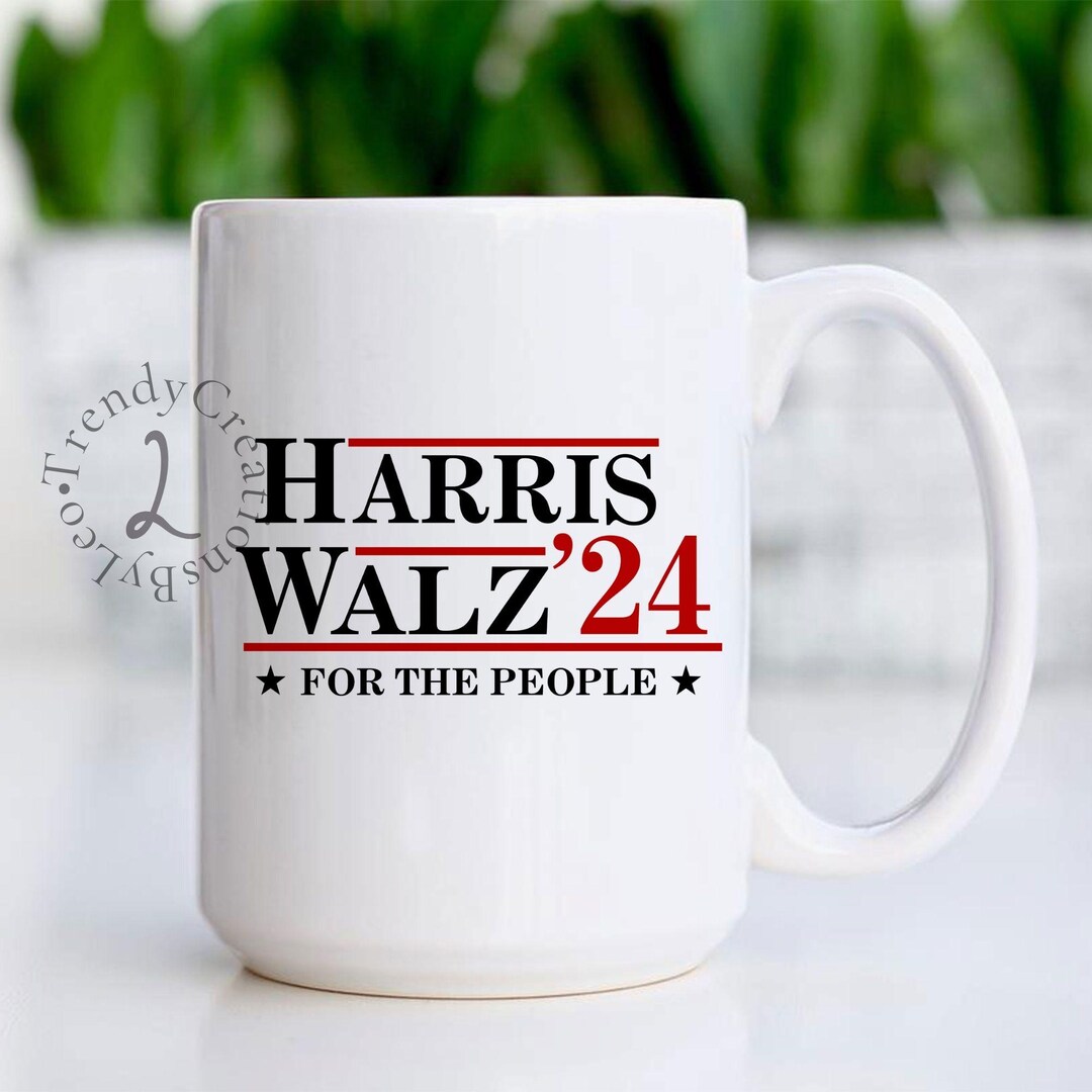Harris Walz Mug, Kamala Harris Accent Mug, Harris Walz 2024 Coffe Cup ...