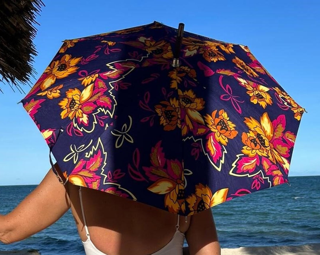 Elegant Parasol Umbrella Sun Shade Fantasy Africa Bright Colors - Etsy