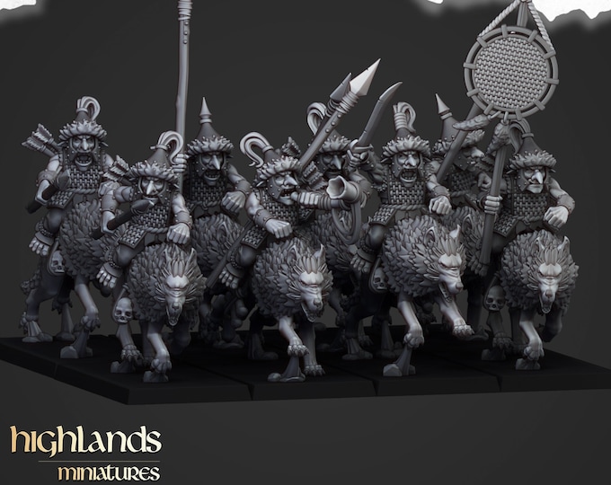 Highlands Miniatures - Dwarf Kingsguard | Hammerers | Longbeard | Sons ...