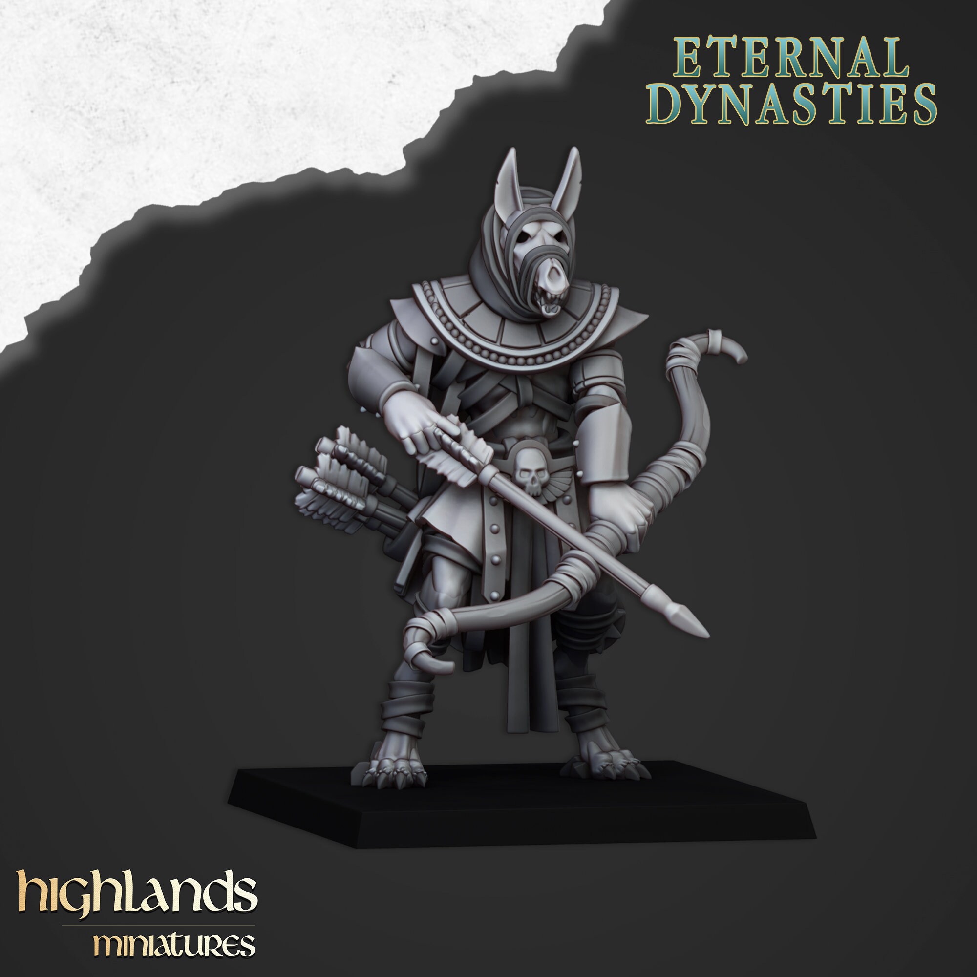 Anubis Guard Highlands Miniatures Eternal Dynasties - Etsy