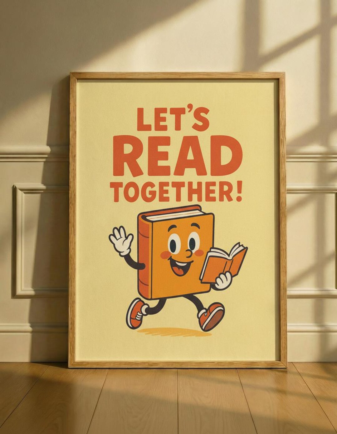 Let's Read Classroom Poster, Classroom Reading Posters, Educational ...