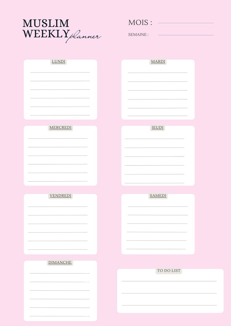 Muslim Planner for Women | Islamic Diary | Daily & Spiritual ...