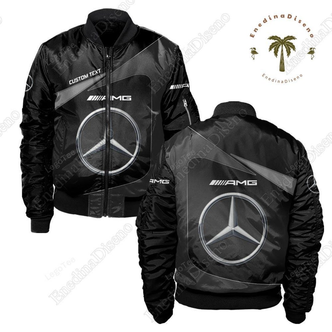 Mercedes Bomber Jacket, Mercedes Logo Jacket, Mercedes Bomber, Mercedes ...