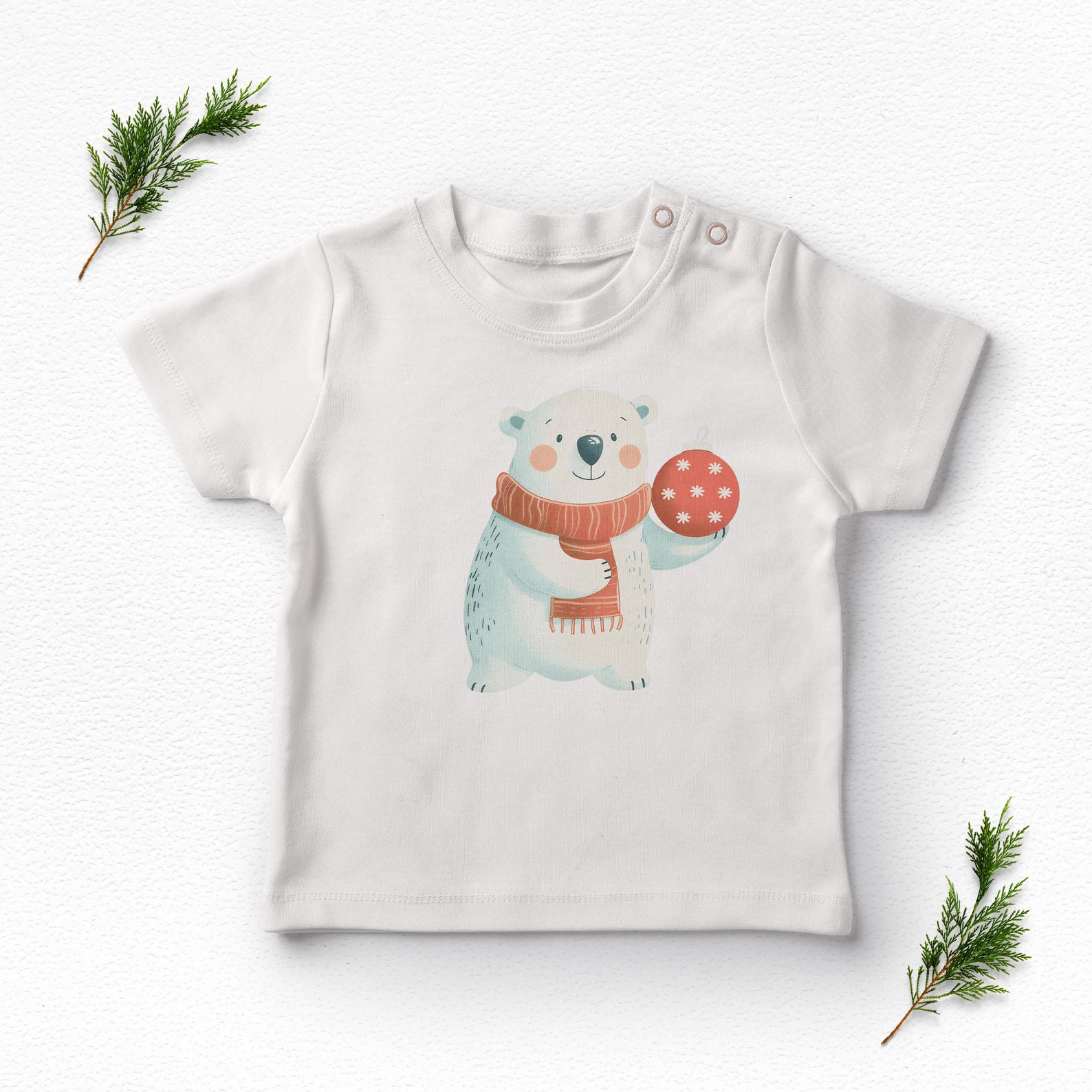 Christmas Polar Bear and Bunny Clipart-arctic Animals Set-winter ...