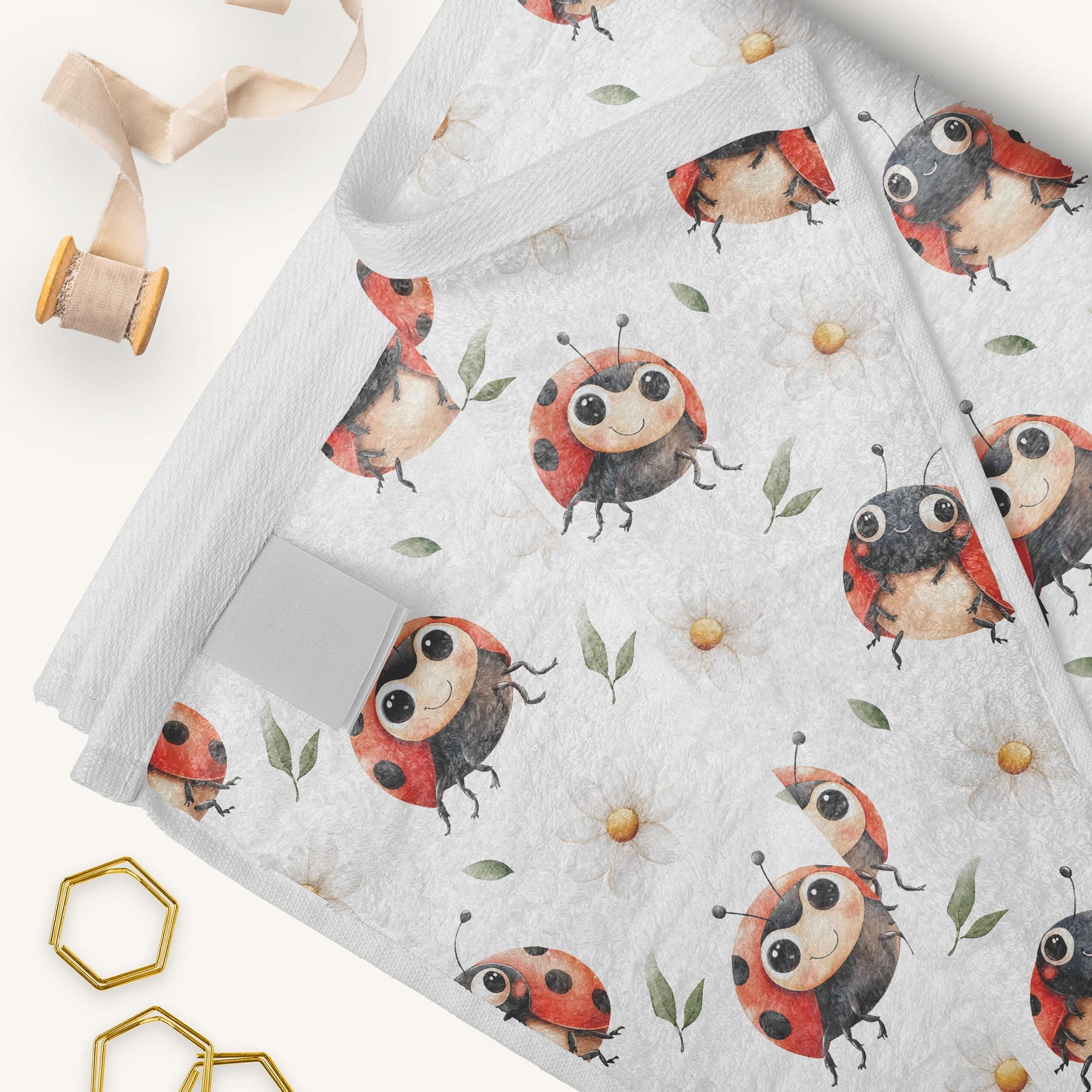 Cute Ladybugs Seamless Pattern | Seamless Patterns | Instant Download ...