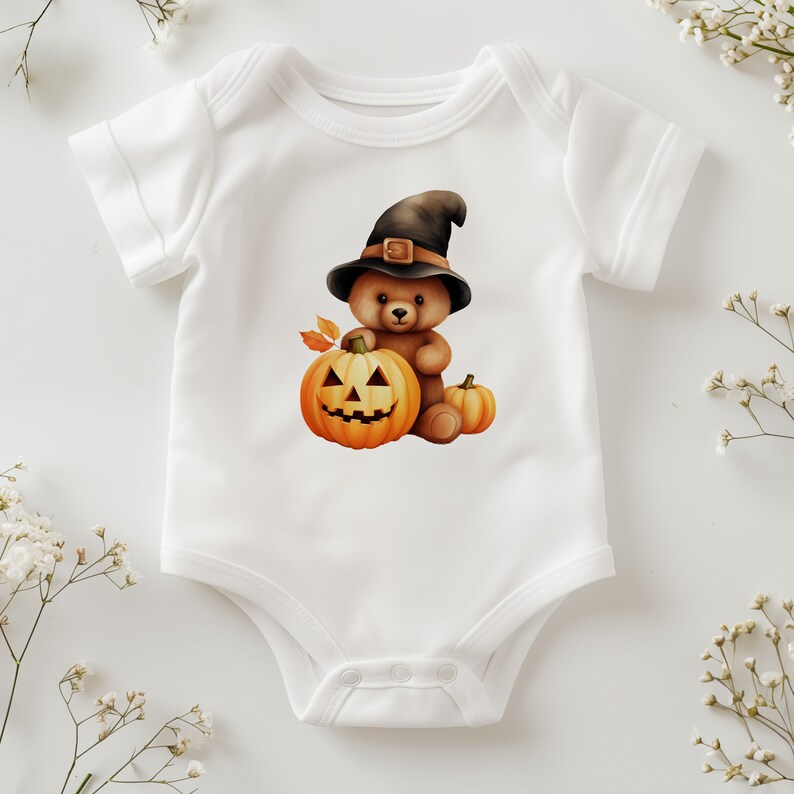 Cute Halloween Teddy Bear Clipart Png-watercolour Teddy Bears-teddy ...