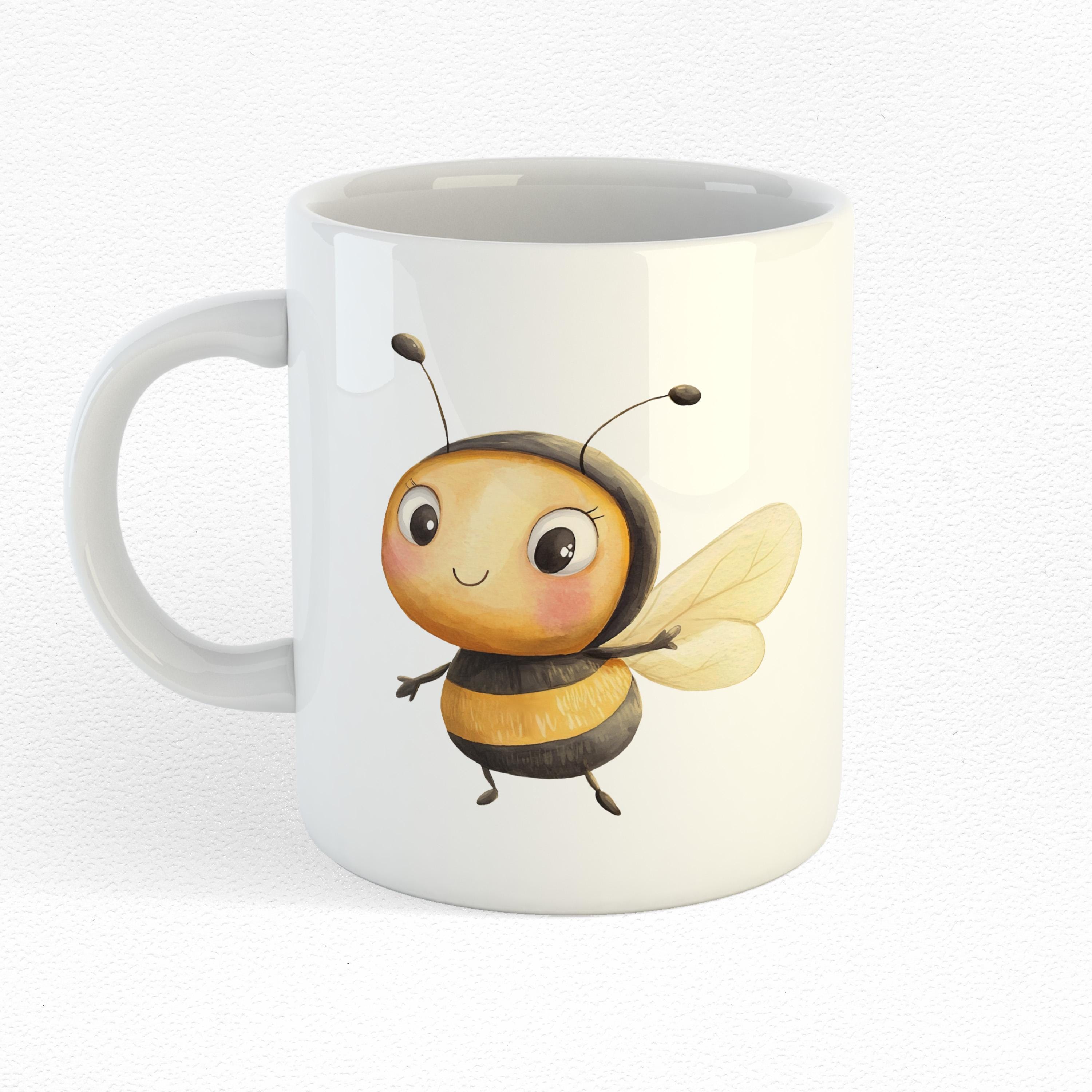 Watercolor Cute Honey Bee Clipart Png-bee Clip Art-spring Bumble Bee ...