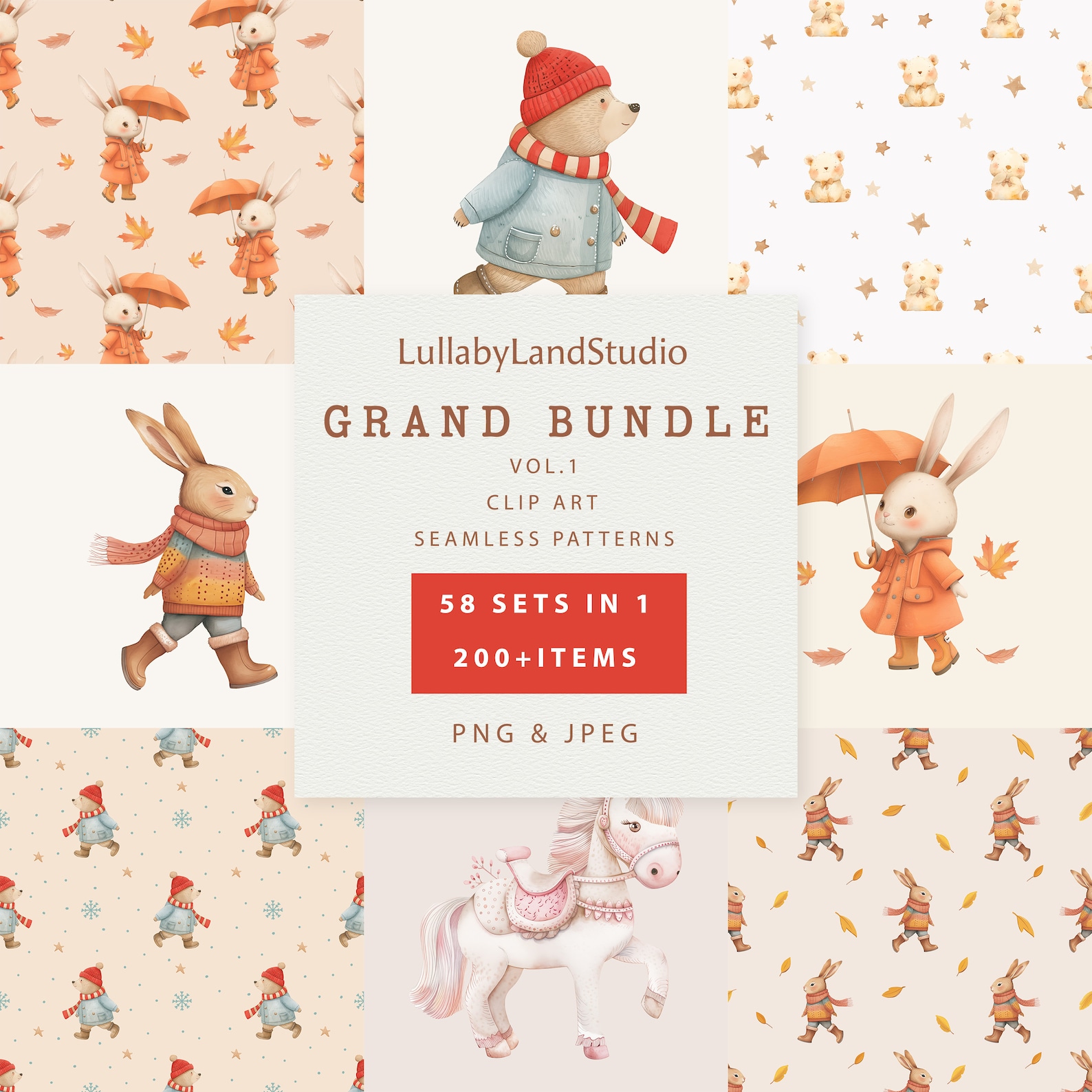 Clip Art Bundle-commercial Use-cute Kid Graphic Png-sublimation File ...