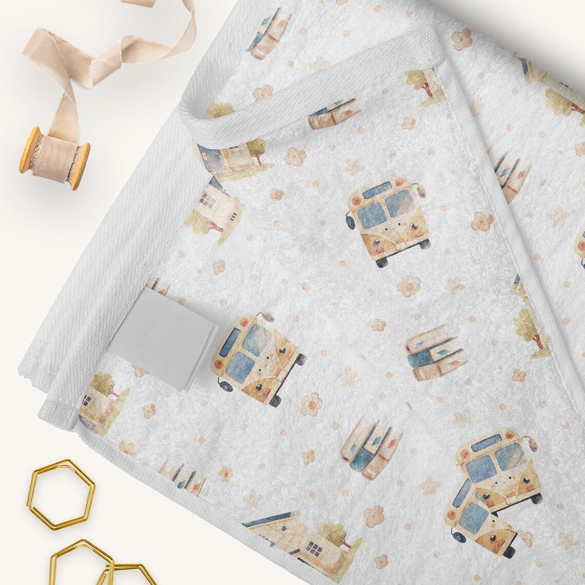 Back to School Seamless Pattern Digital Design Download, Trendy School ...