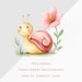 Cute Snail Watercolor Clipart PNG, Nursery Wall Art, Woodland Animal ...