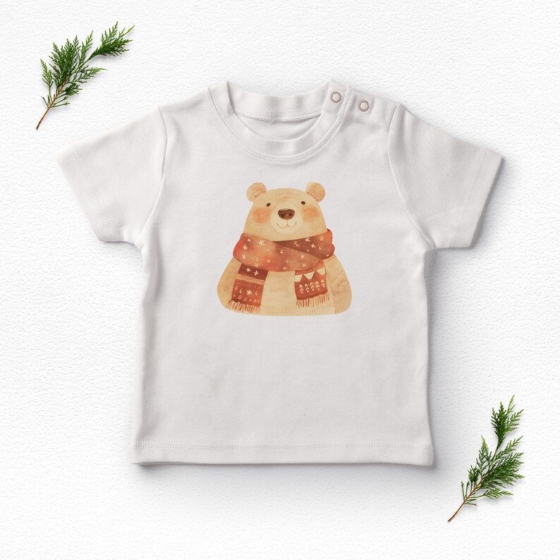 Watercolor Cute Teddy Bear Clipart-commercial Use Clip Art-watercolor ...