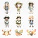 Watercolor Camping Clipart Bundle, Woodland Animals Digital Art, Forest ...