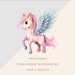 Fairy Tale Pegasus Clipart-baby Shower Clip Art Png-clipart Invitation ...