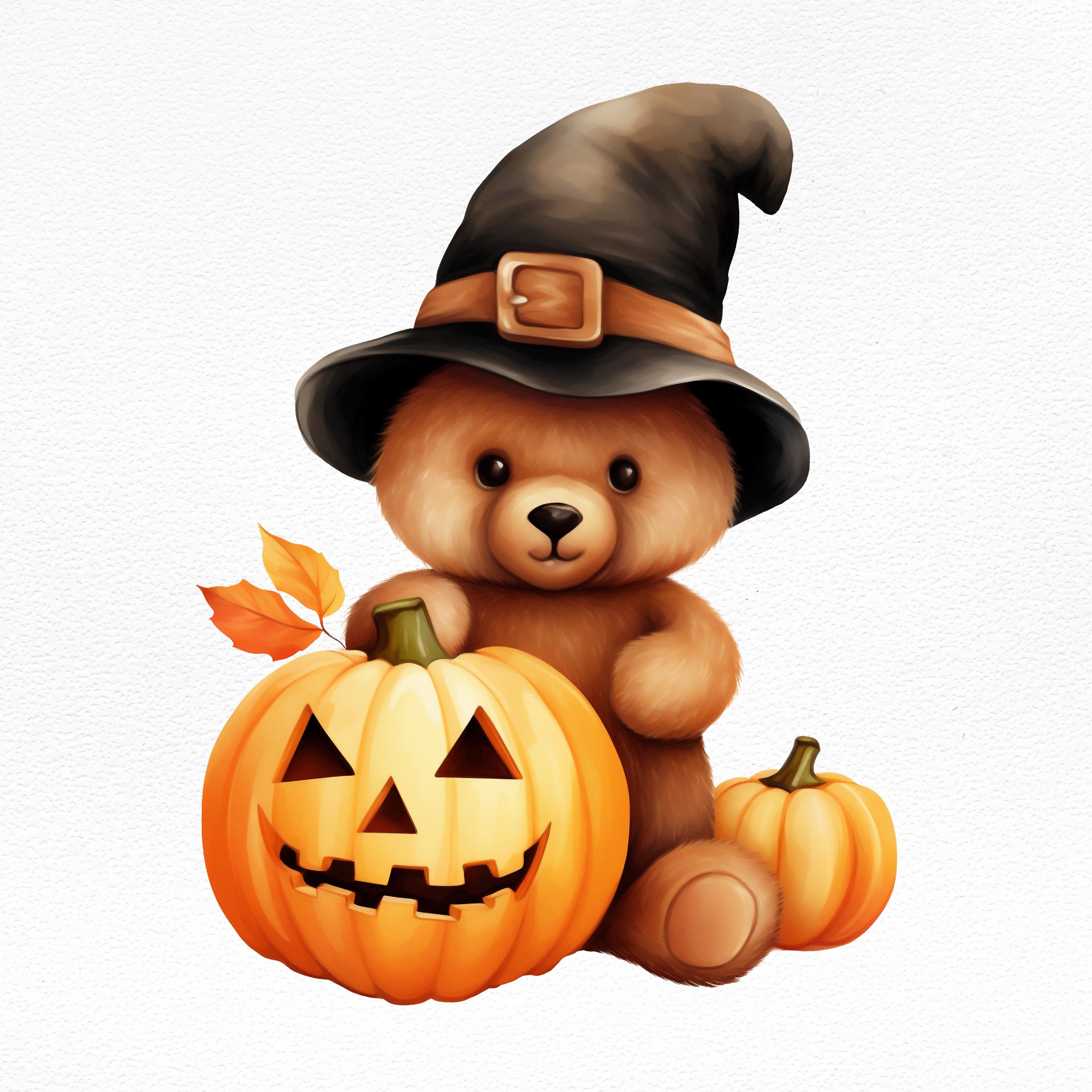 Cute Halloween Teddy Bear Clipart Png-watercolour Teddy Bears-teddy ...