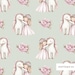Seamless Watercolor Girl and Cute Horse Pattern, Digital Download ...