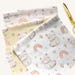 Cute Watercolor Cat Seamless Pattern, Rainbow Floral Digital Paper ...