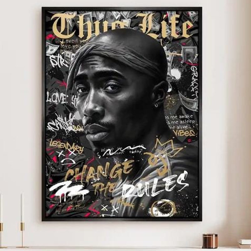 Tupac Art - Etsy