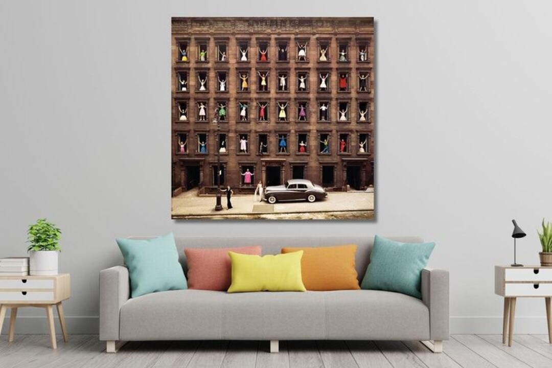 Ormond Gigli Girls in the Windows Canvas Wall Art,ormond Gigli Canvas ...