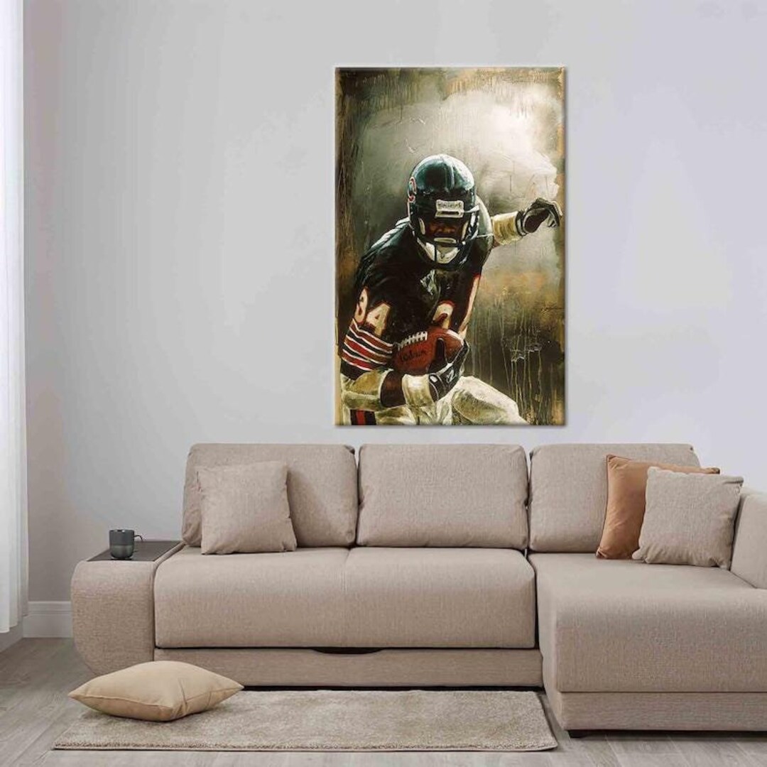 Walter Payton, Walter Payton Wall Art, Walter Payton Poster, Walter ...