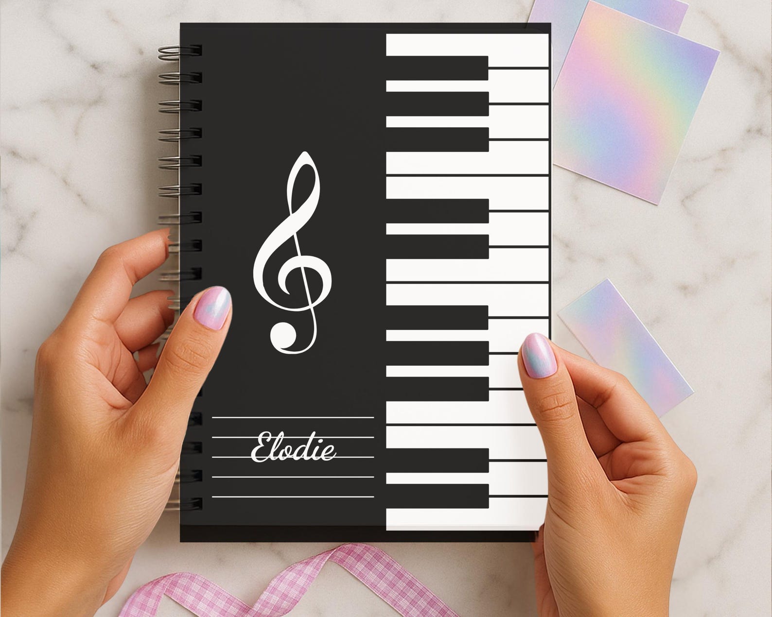 Personalized Music Notebook Gift Idea for Teacher Appreciation Gift for ...