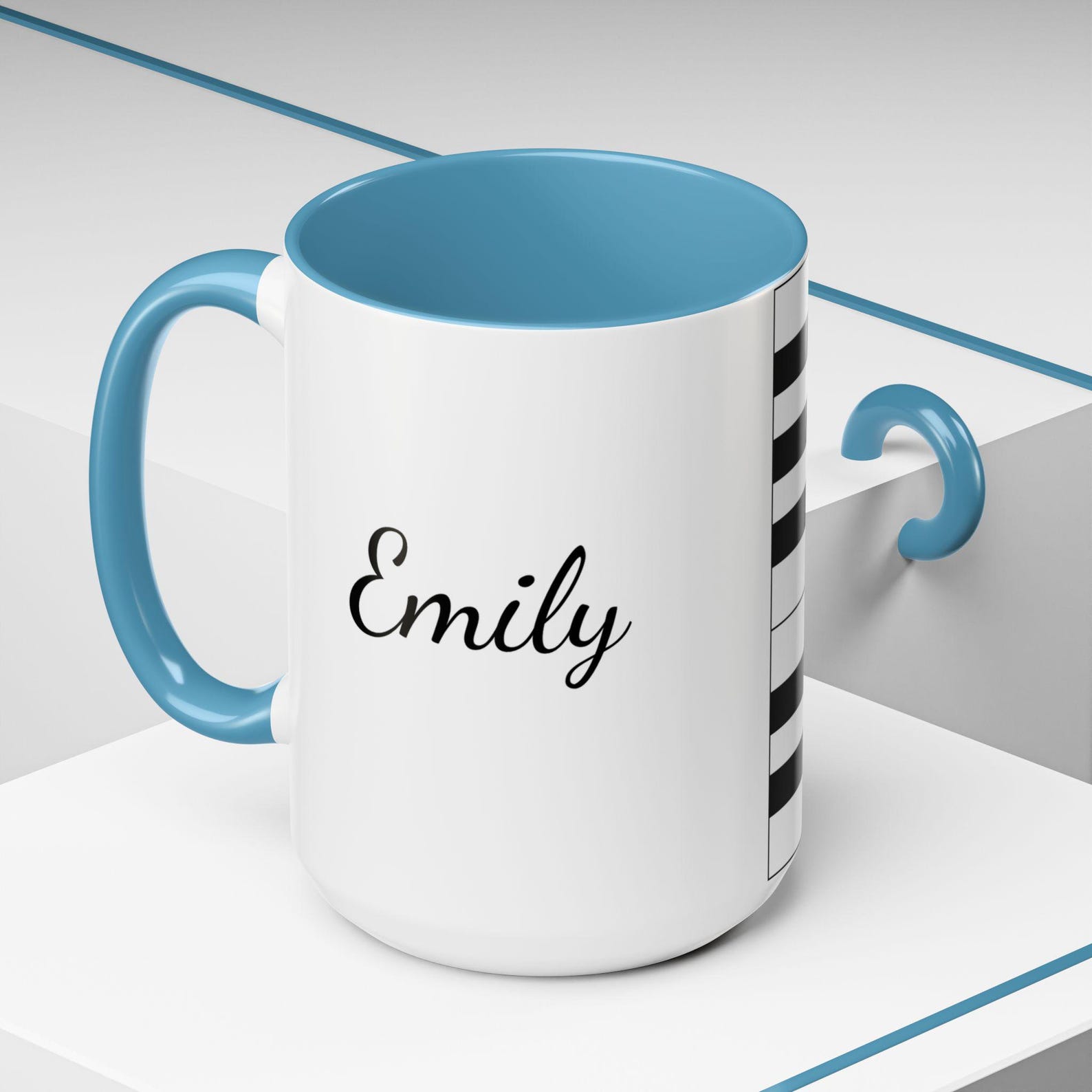 Piano Teacher Mug Design Custom Keyboard Cup French Text Pottery Gift ...