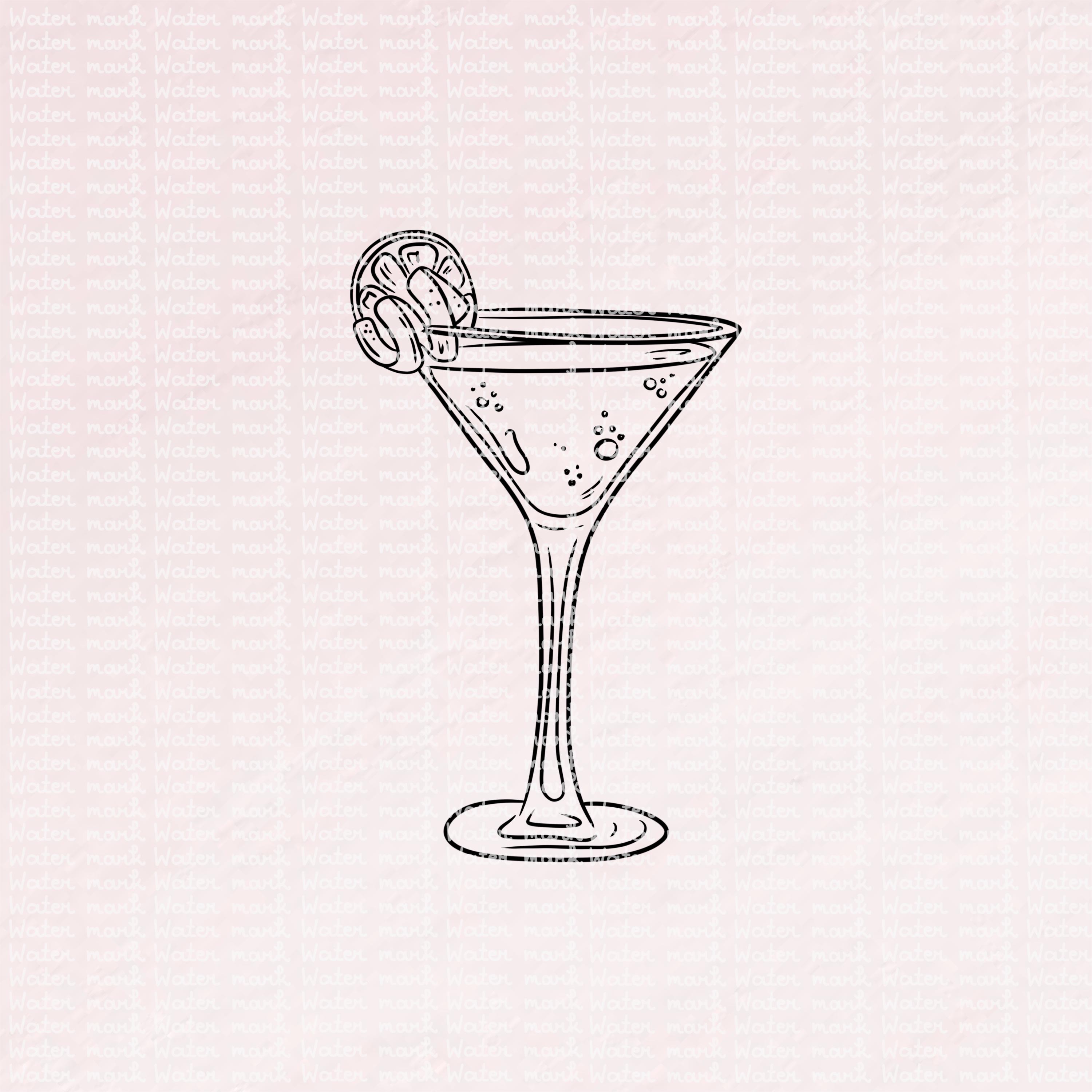 Holla Spritz Illustration Clipart Alcohol Cocktail Printable Art Aperol ...