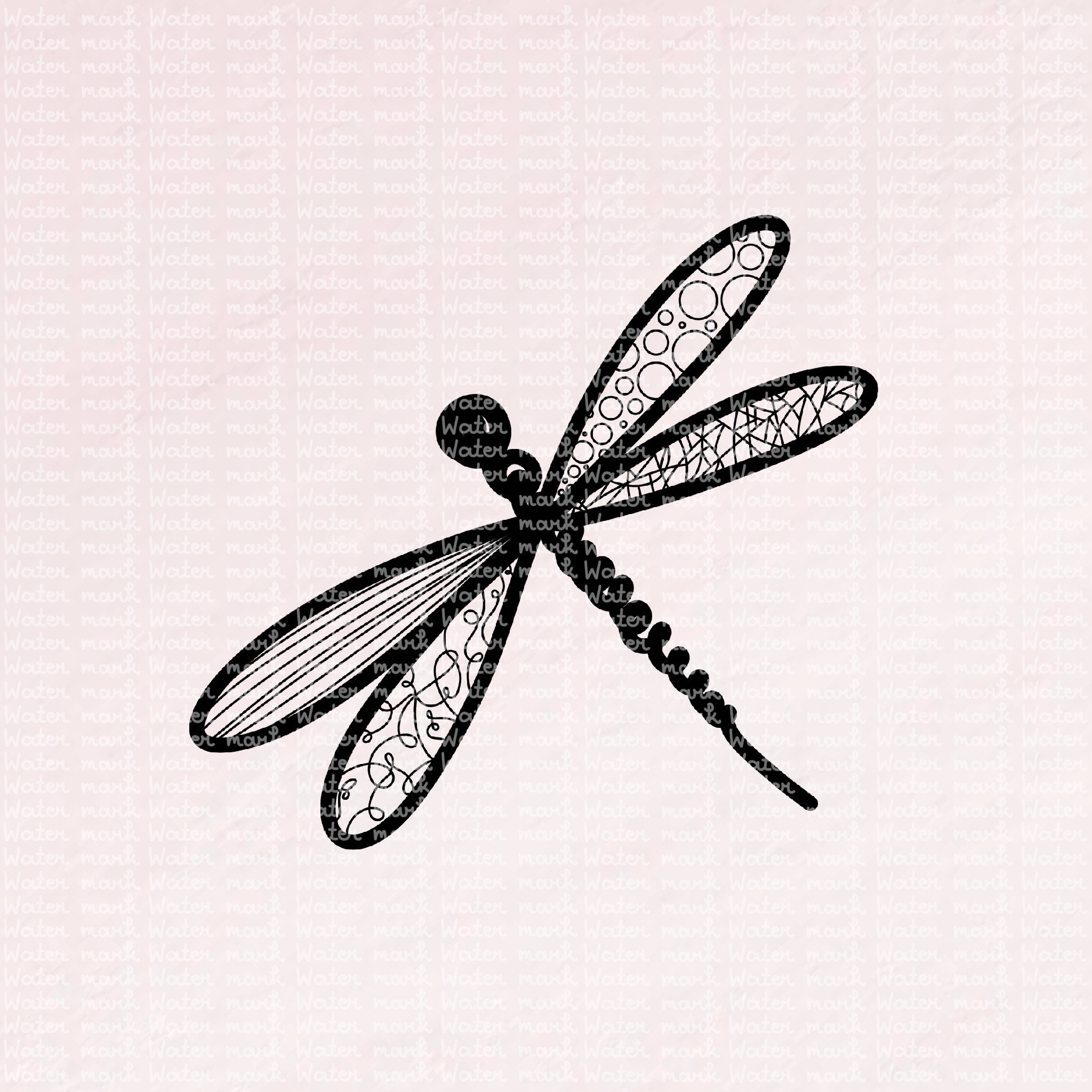 Dragonfly Digital Picture Instant Download Imagine Vector High Quality ...