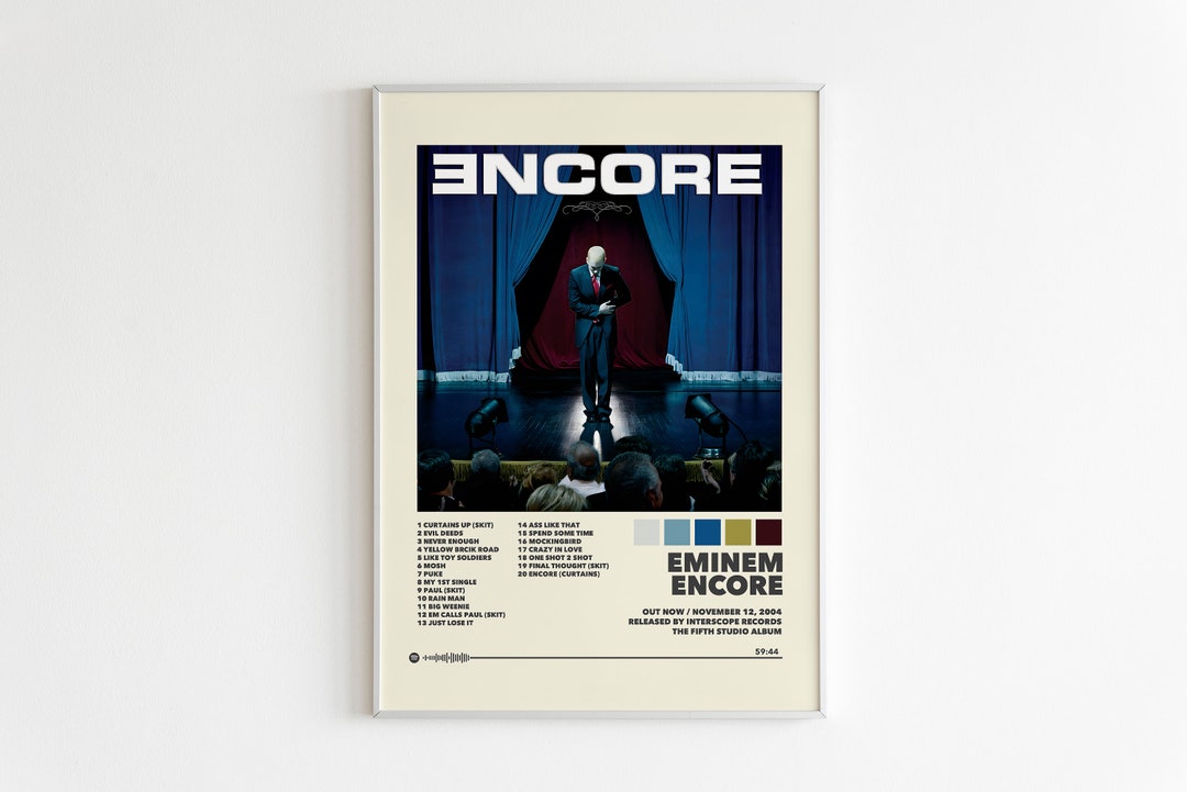 Eminem Posters / Encore Poster, Album Cover Poster Poster Print Wall ...