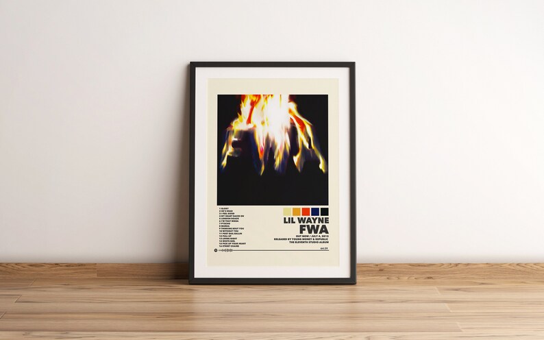 Lil Wayne Posters / FWA Poster / Album Cover Poster / Poster Print Wall ...