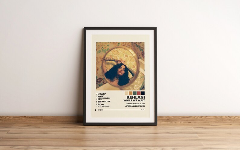 Kehlani Posters / While We Wait Poster / Album Cover Poster, Poster ...