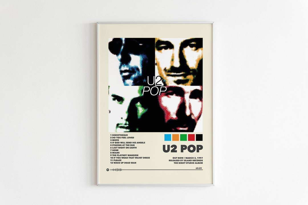 U2 Posters / Pop Poster / U2, the Joshua Tree, Album Cover Poster ...