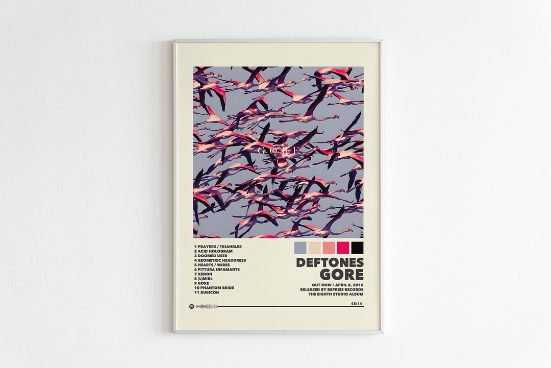 Deftones Posters / Gore Poster, Album Cover Poster, Print Wall Art ...